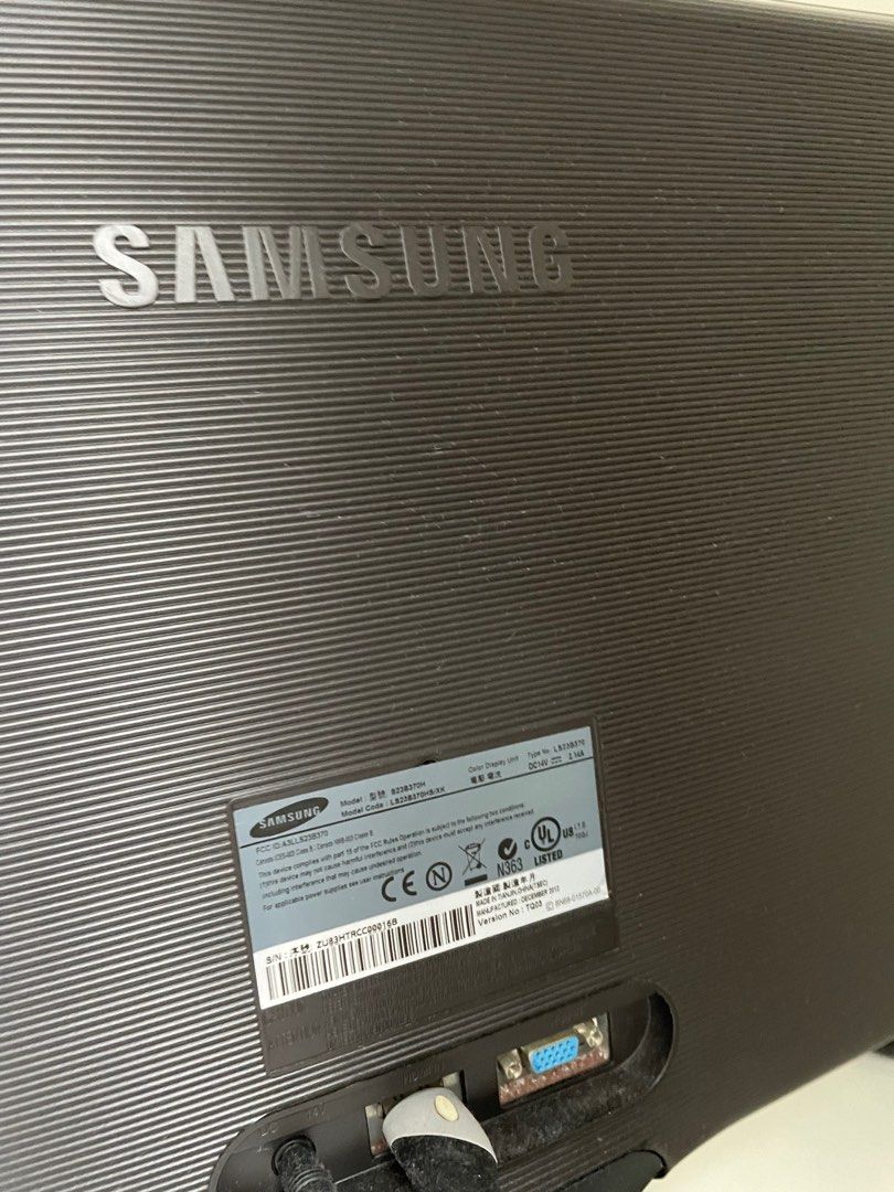 Samsung 23 inch LED monitor, 電腦＆科技, 電腦周邊及配件, 電子屏幕 - Carousell