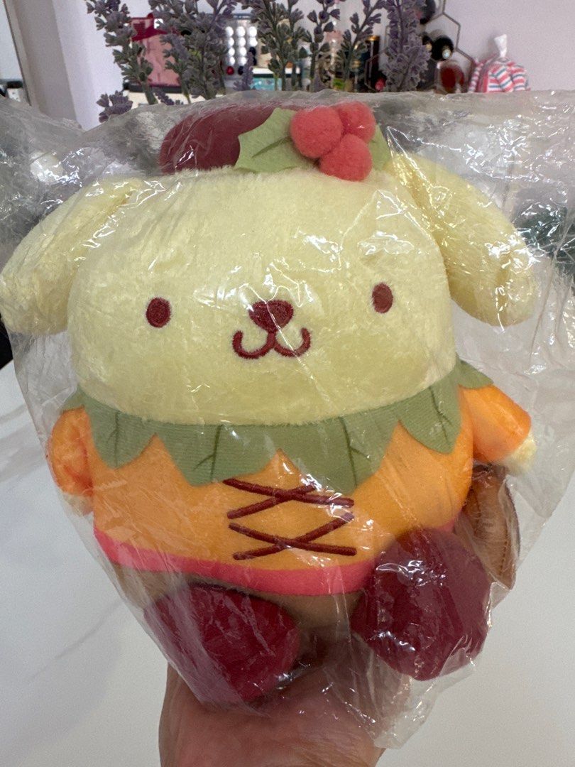 Sanrio Pom Pom Purin Plush Toy, Hobbies & Toys, Toys & Games on Carousell