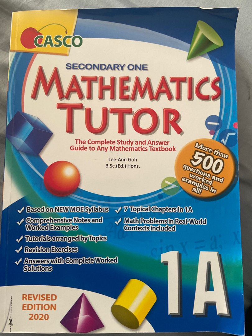 Secondary One Mathematics Tutor 1A - Revised Edition 2020, Hobbies ...