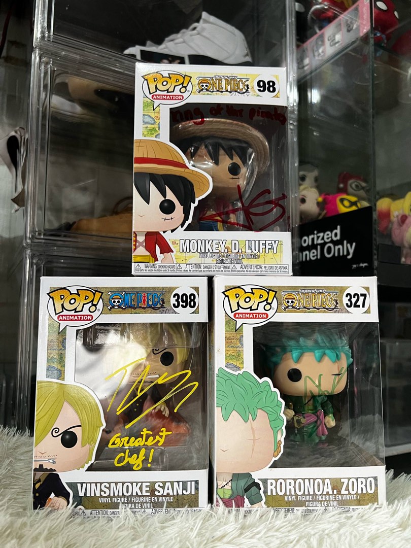 SIGNED ONE PIECE NETFLIX ACTORS, Hobbies & Toys, Toys & Games on Carousell