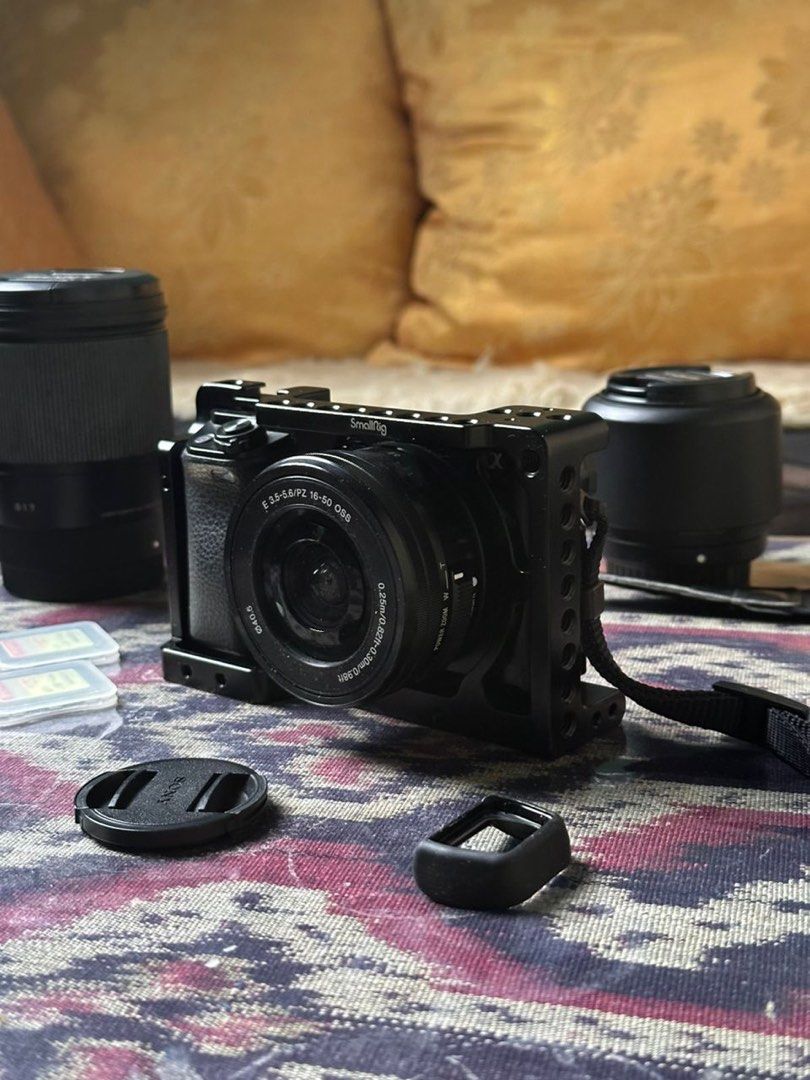 Sony A6000 fullset + YongNuo 50mm f1.8, Photography, Cameras on Carousell