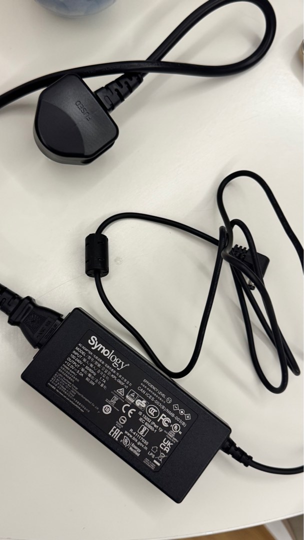 Synology original power cable, Computers & Tech, Parts & Accessories ...