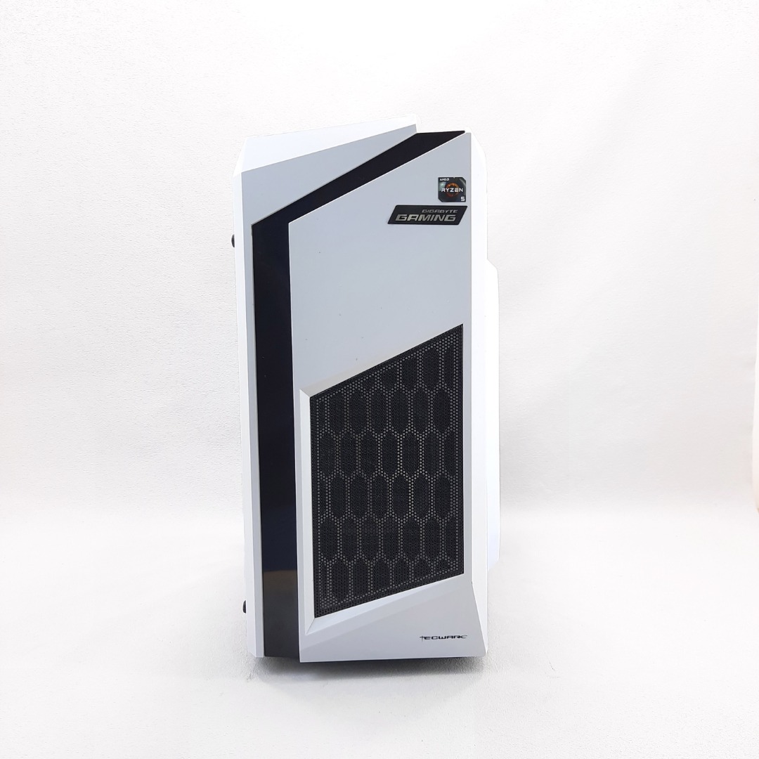 Tecware F3 Gigabyte AB350N Ryzen 5 1600 8GB RAM 256GB SSD GTX 1050Ti ...