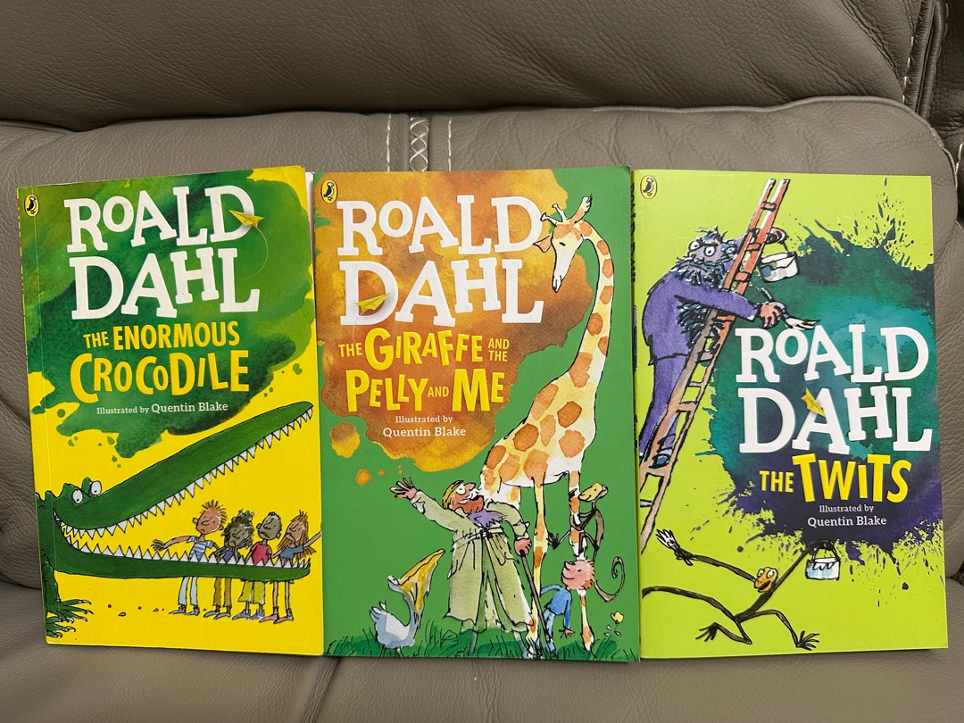 #The Enormous Crocodile #The Twits #The Giraffe and the Pelly and Me # ...