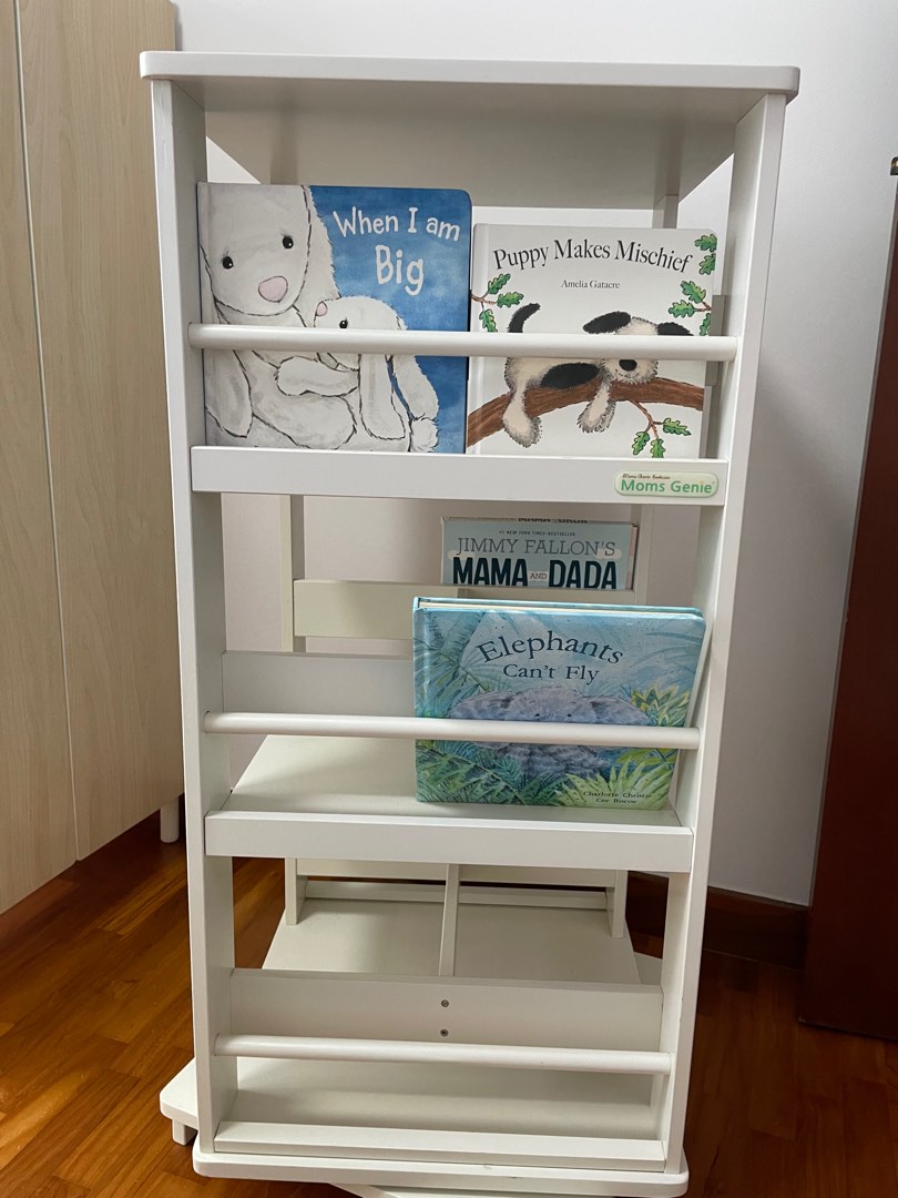 Toppingkids Mom Genie Bookcase / swing book shelf, Babies & Kids, Baby ...