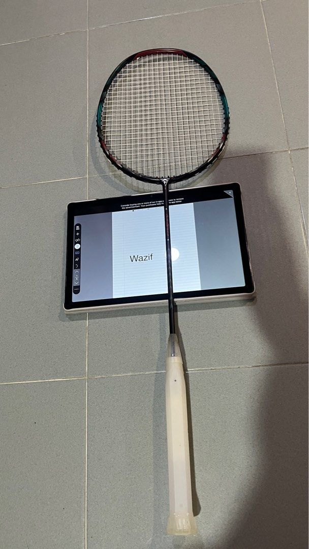 victor auraspeed hang, Sports Equipment, Sports & Games, Racket & Ball ...