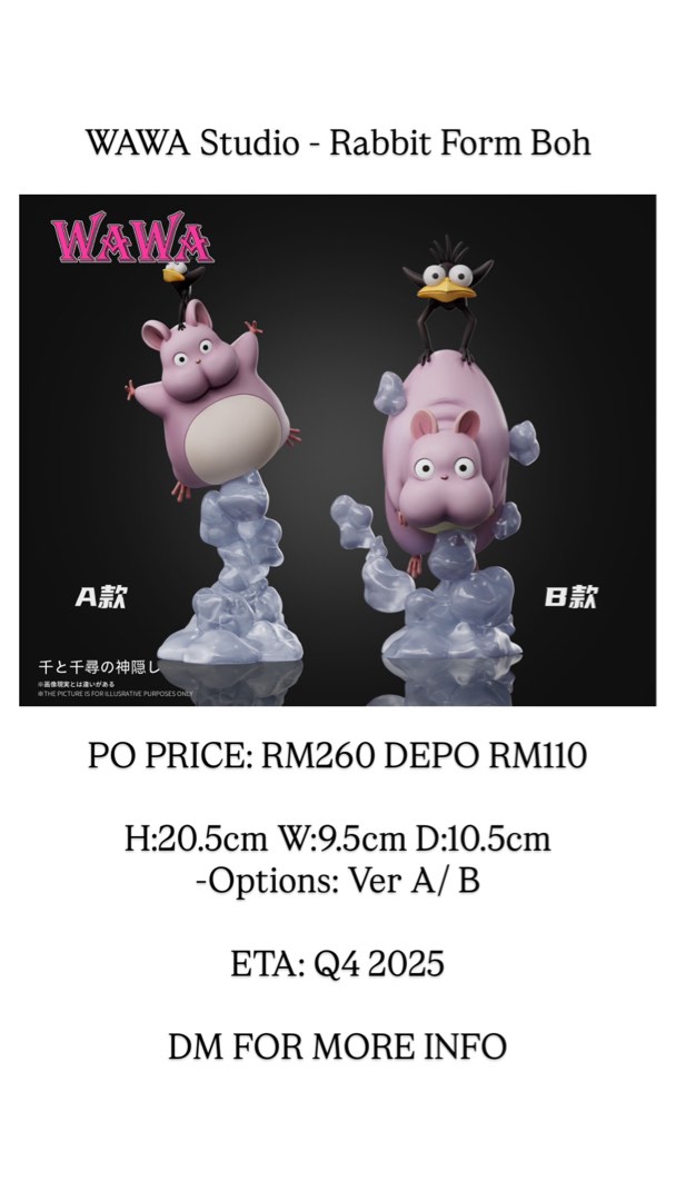WAWA Studio - Rabbit Form Boh, Hobbies & Toys, Toys & Games on Carousell
