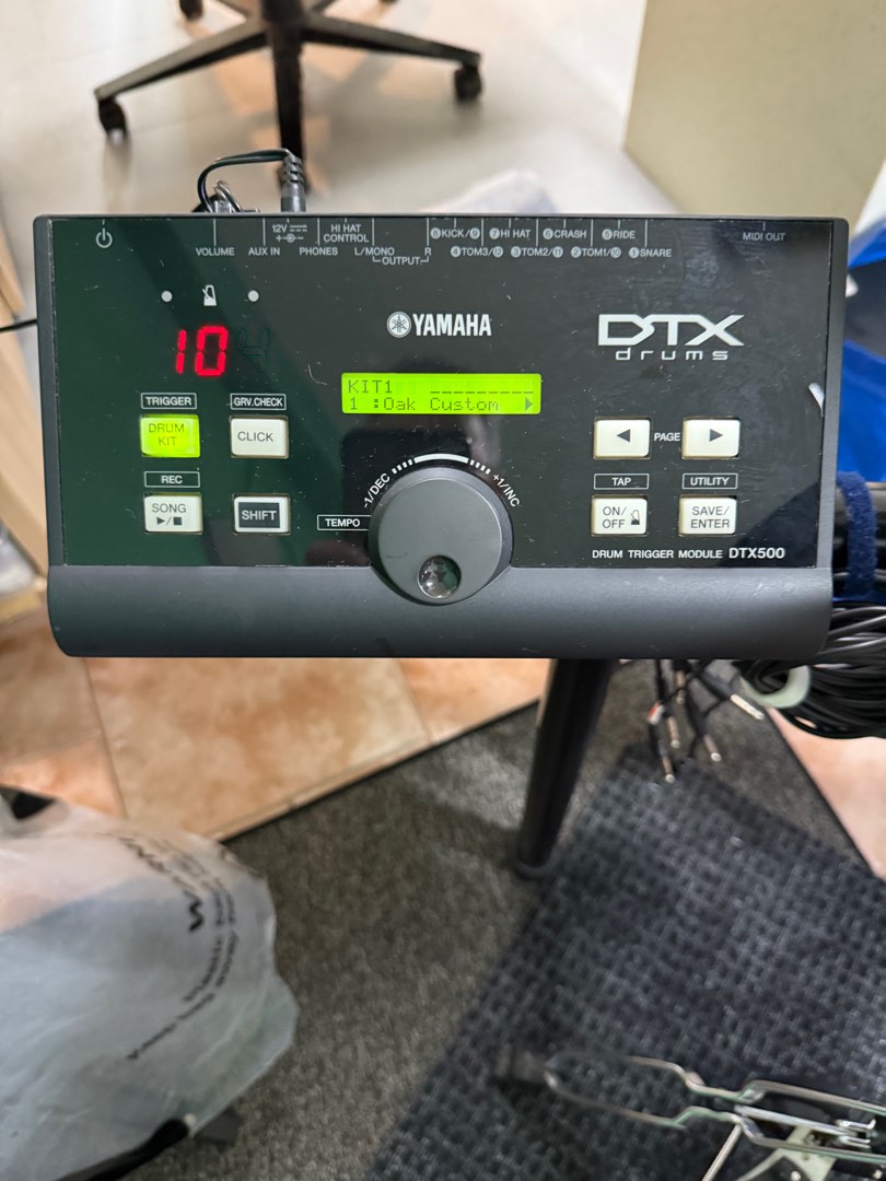 Yamaha DTX 500 Drum Module., Hobbies & Toys, Musical Instruments on ...
