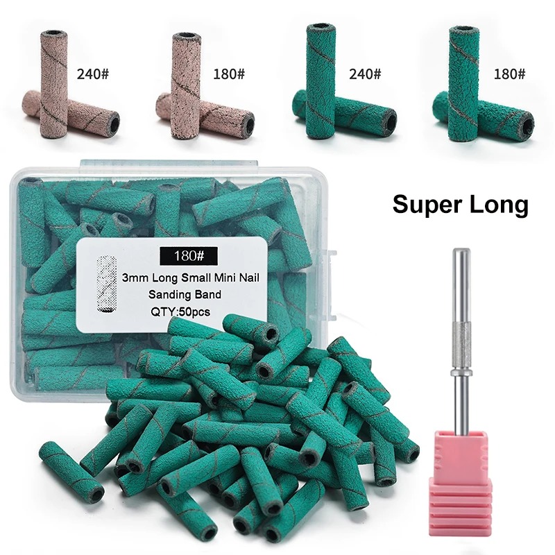 3mm Super Long Small Sanding Band Grinding Heads Mini Sand Ring For ...