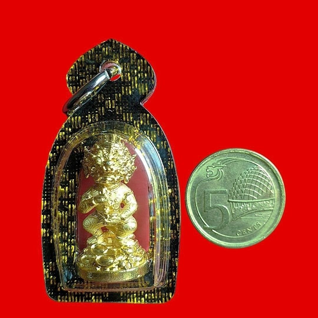 Mini Sihuhata Roop Lor/Si Hu Ha Ta Amulet/4 Ear 5 Eye, Kruba Kamfan ...