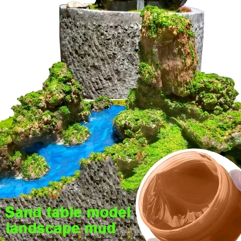 56ml Modeling Clay Mud Paste Diorama Mountain River Lake Ocean ...