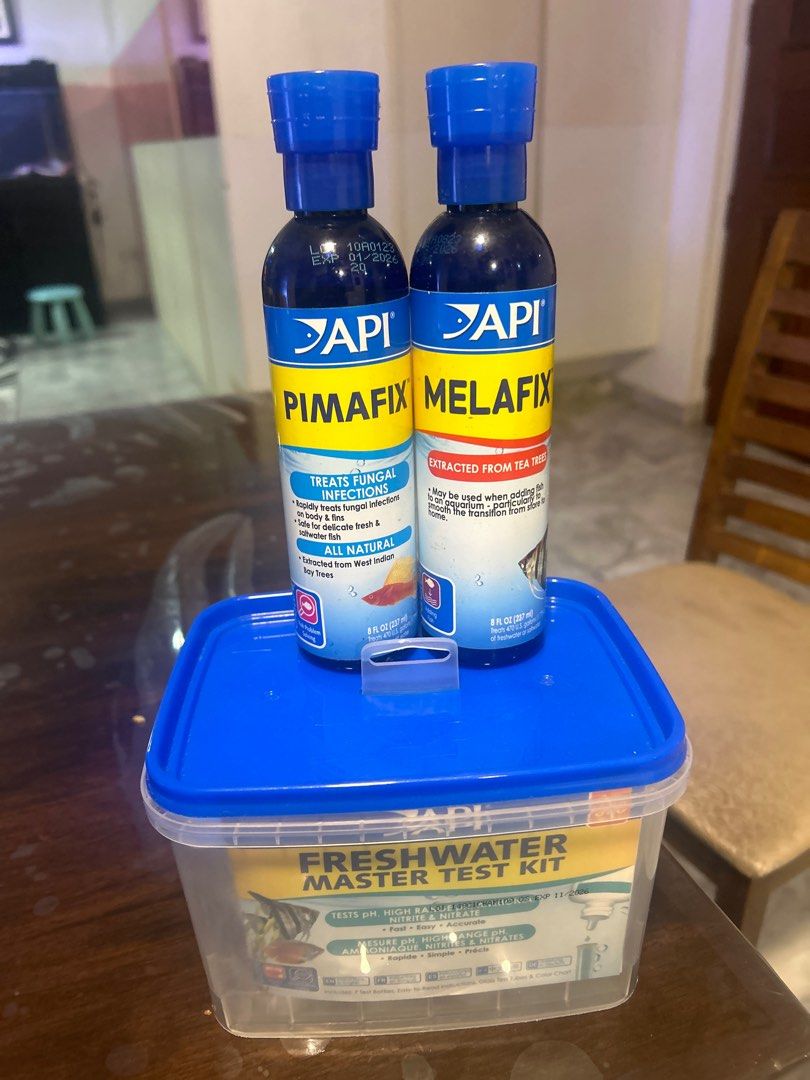 API melafix, Pimafix and Freshwater master test kit, Pet Supplies ...