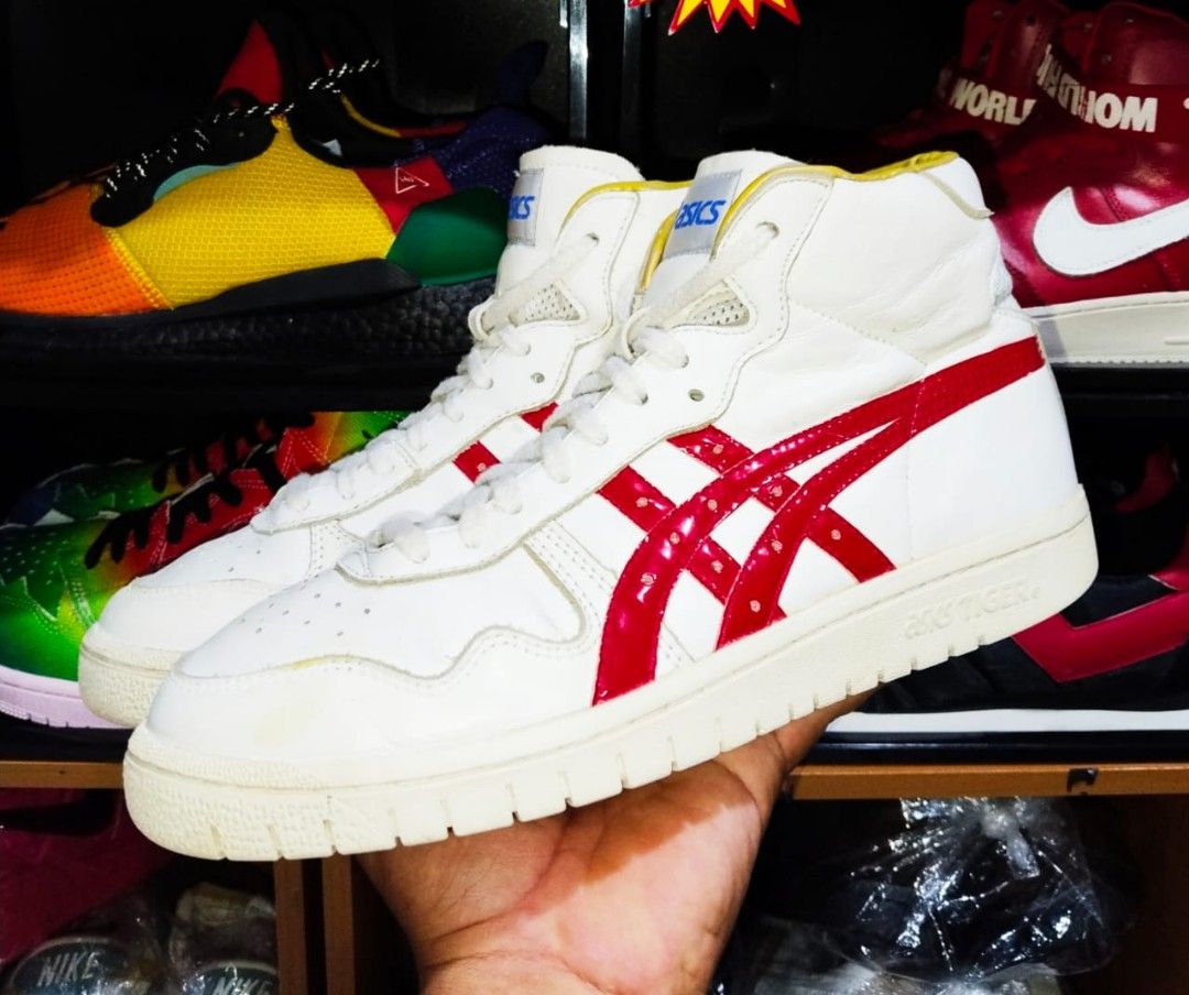 Asics Japan L Retro - White Red | Made In Japan, Men's Fashion ...
