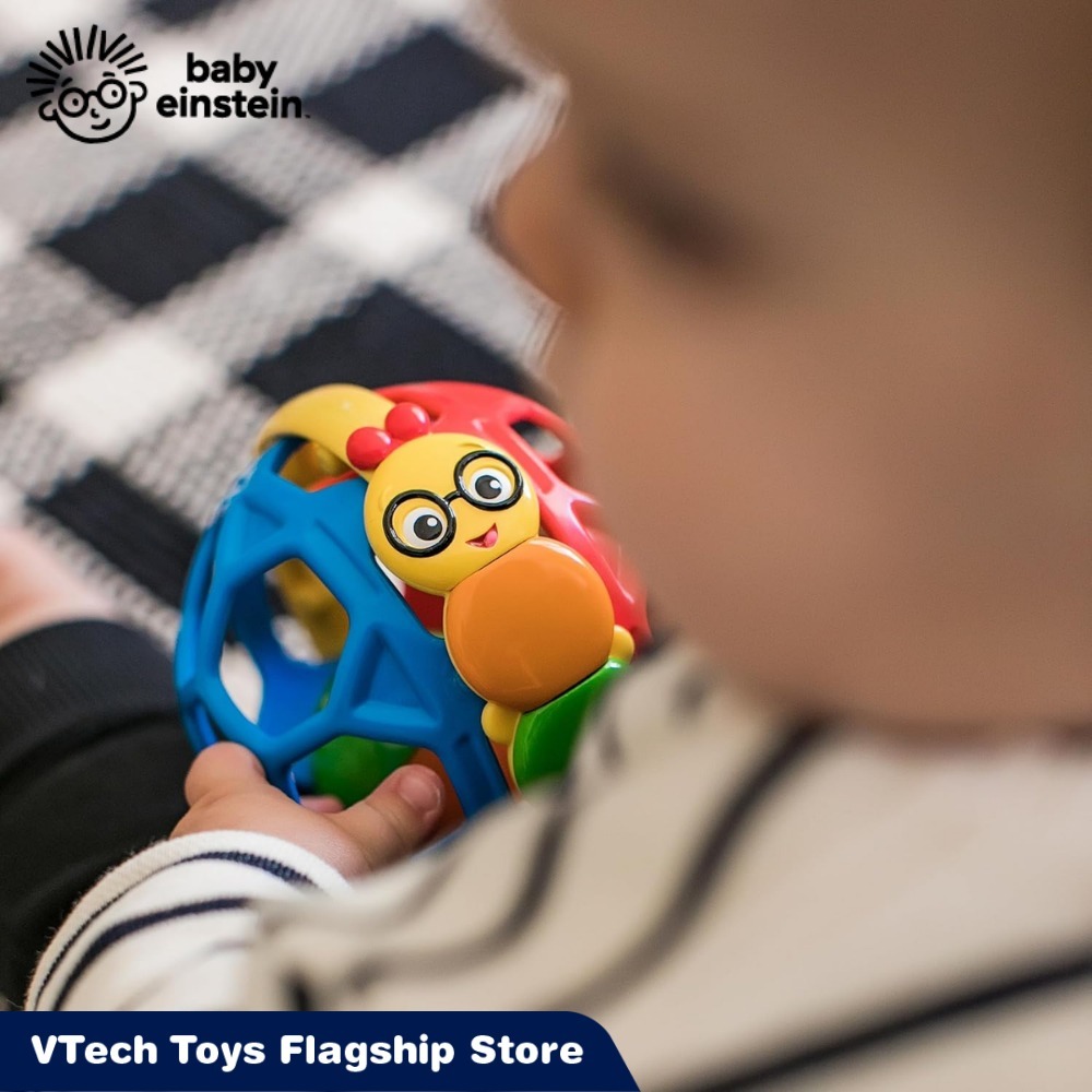Baby Einstein Bendy Ball Rattle Toy, Hobbies & Toys, Books & Magazines ...