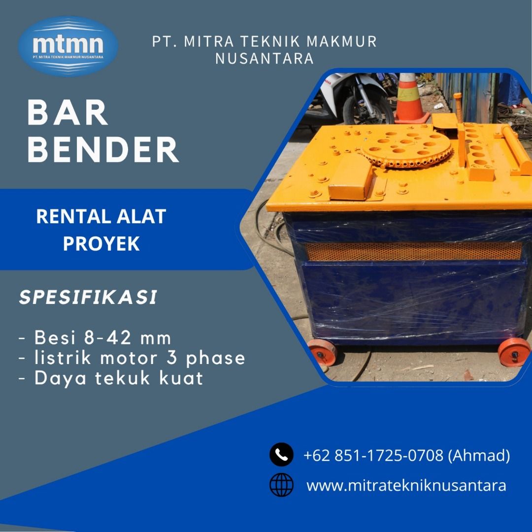 Bar Bender, Bar bending Muko Muko - WA: 0851 1725 0708 - Sewa Penekuk ...