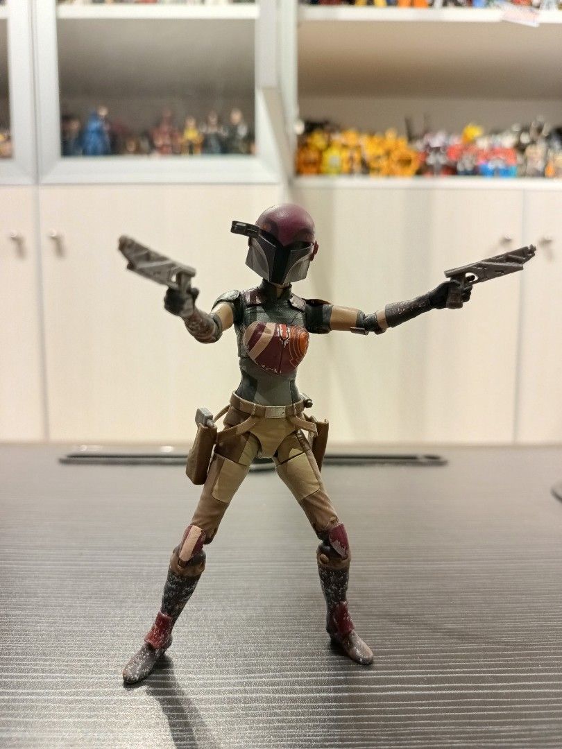 BLACK SERIES STAR WARS SABINE WREN OLD VERSION AND GAMING GREATS ...