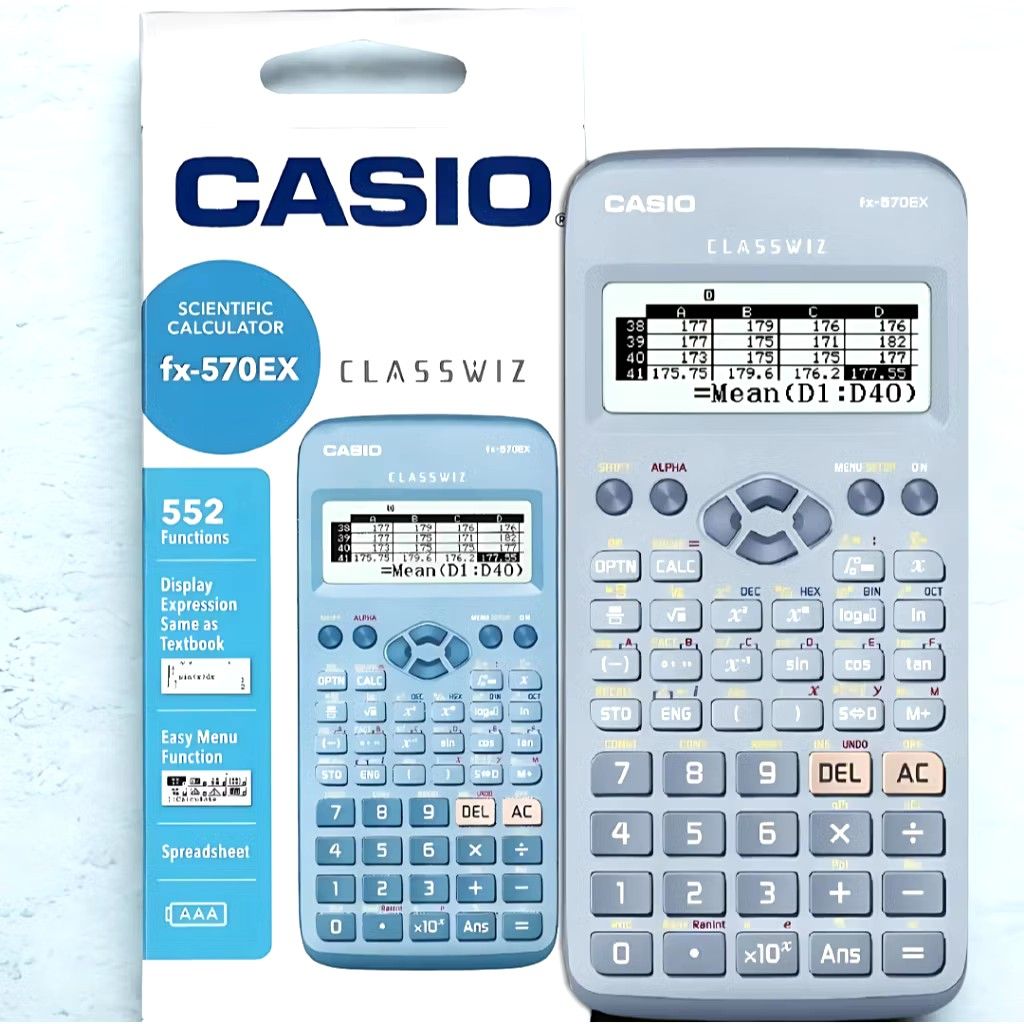 CASIO FX- 570EX Scientific Calculator ( Original ), Hobbies & Toys ...