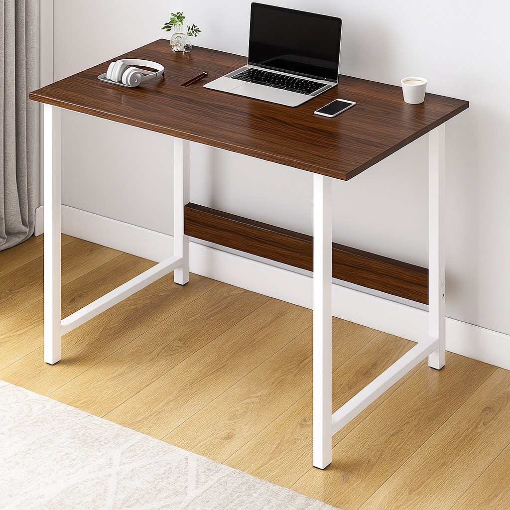 Compact Study Table Laptop Desk | Minimalist Writing Desk Computer ...