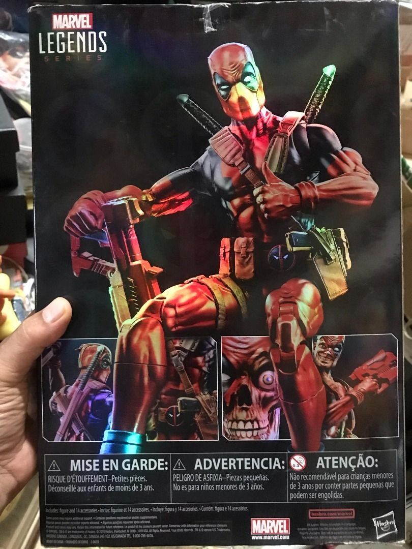 Deadpool Marvel Legends Series 12 inch Hasbro Action Figure, Hobbies ...