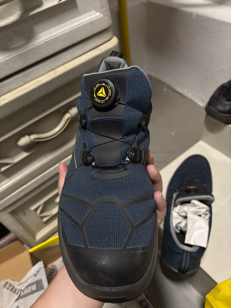 Delta Plus Antistatic Safety Shoes - Size 45, Men's Fashion, Footwear ...