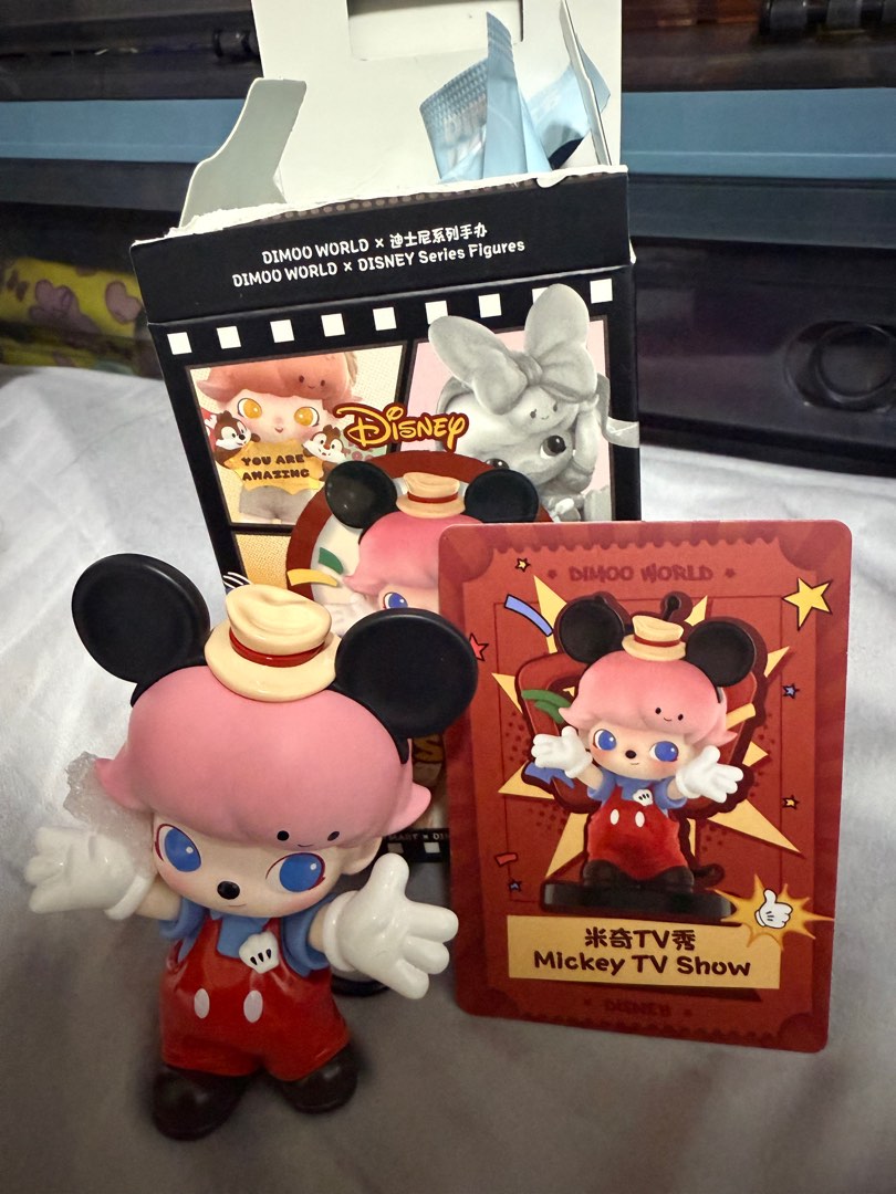 Dimoo World Disney Series Scrooge's Bathtub and Mickey TV Show Figure ...