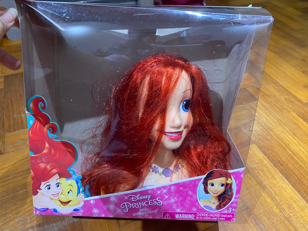 Disney Princess Ariel Styling Head, Hobbies & Toys, Toys & Games on ...