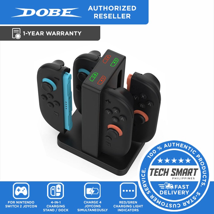 DOBE 4 in 1 Charging Dock Station Stand for Nintendo Switch 2 TNS-3192 ...