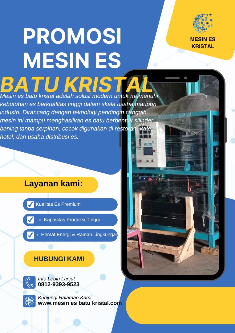 Es Batu Kristal Bening Tanpa Bau, Pilihan Terbaik Setiap Hari ...