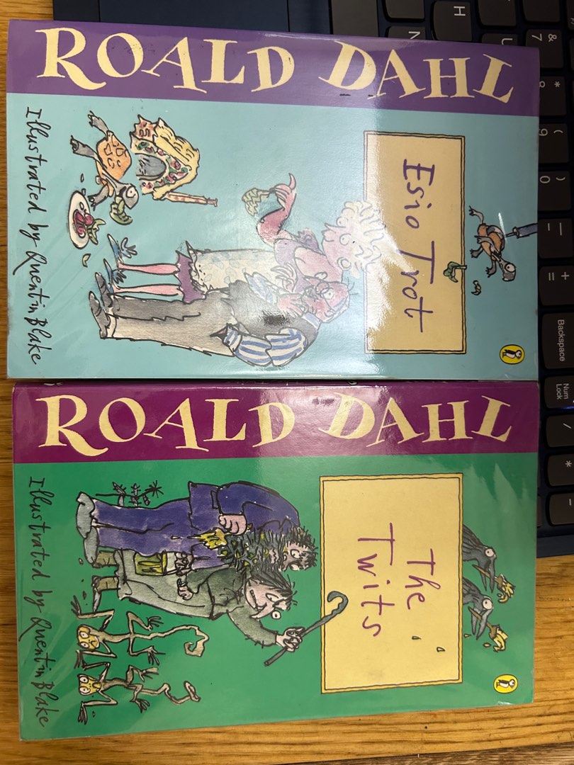 Esio Trot The Twits Roald Dahl, 興趣及遊戲, 書本 & 文具, 小說及非小說 - Carousell