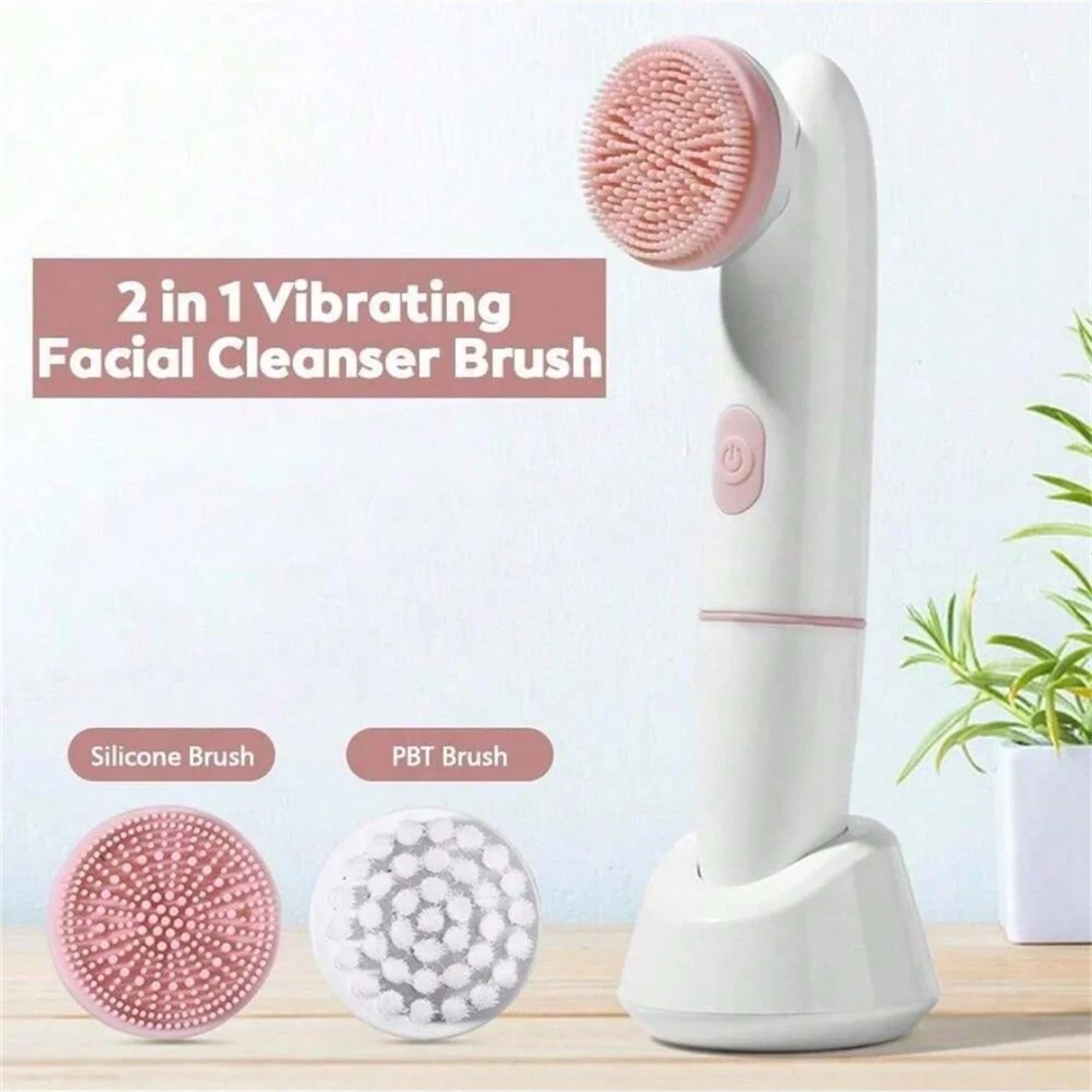 Face Beauty Electric facial cleaning brush facial exfoliator, sonic ...