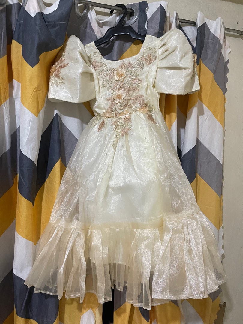 Filipiniana for baby girl, Babies & Kids, Babies & Kids Fashion on ...