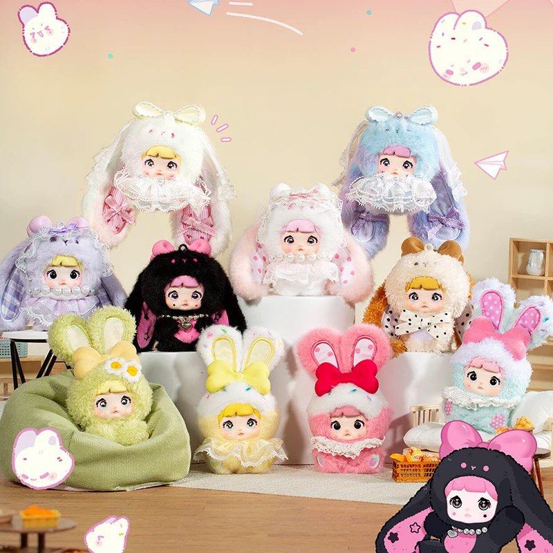 [FULLSET] NOOMI SWEETHEART RABBIT FIGURES BLIND BOX, Hobbies & Toys ...