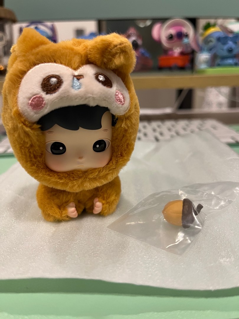 Hachipupu Snuggle with You Series - Squirrel, Hobbies & Toys, Toys ...