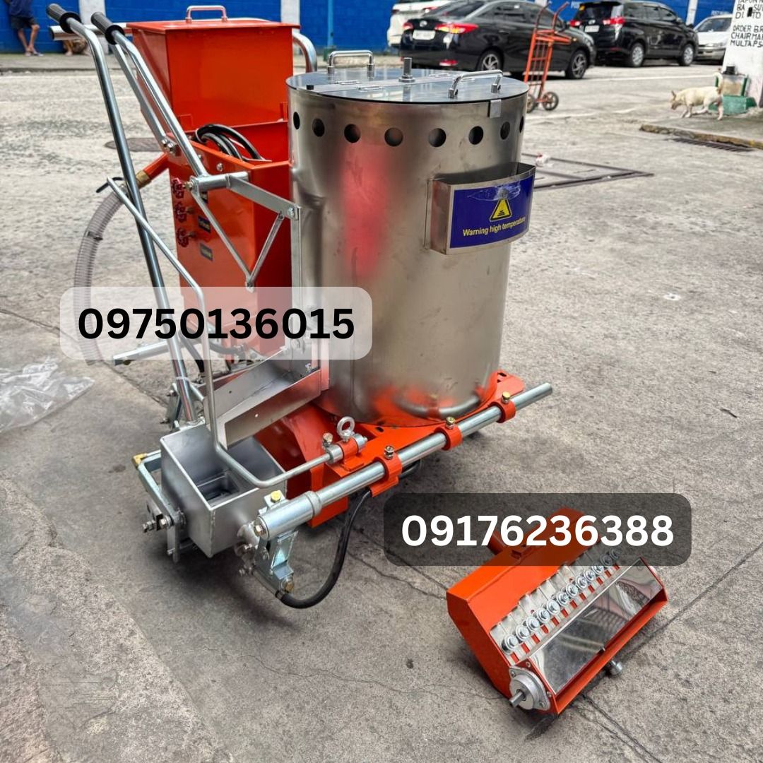 Hand Push Thermoplastic Road Marking Machine with Die Shoe, Commercial ...