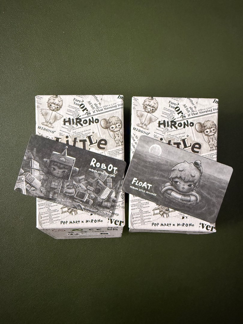 Hirono Little Mischief Robot + Float Set, Hobbies & Toys, Toys & Games ...