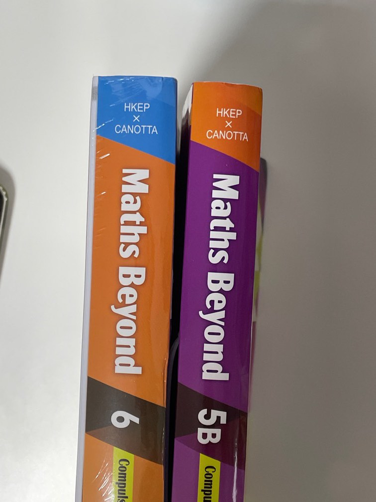 HKEP X CANOTTA Math Beyond 4A, 4B, 5A, 5B, 6, 興趣及遊戲, 書本 & 文具, 教科書 ...