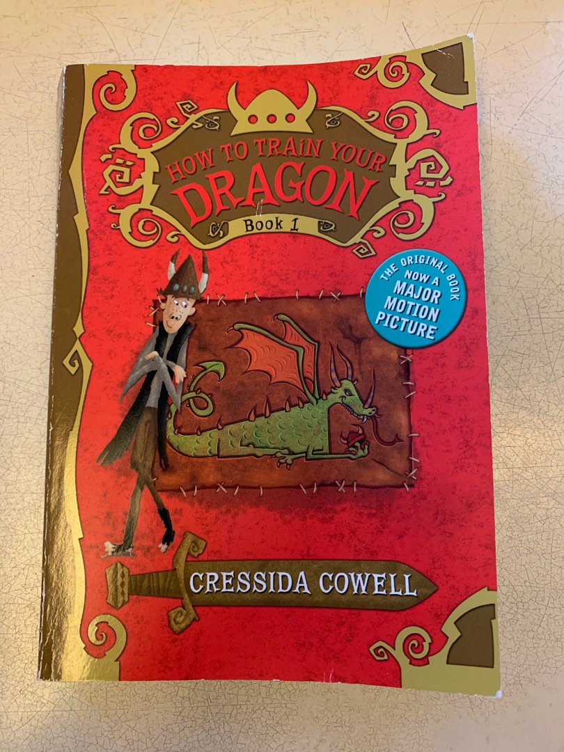 How to train your dragon book 1 Cressida cowell, 興趣及遊戲, 書本 & 文具, 小說及非小說 ...