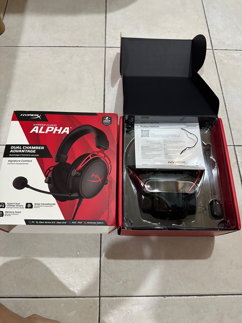 HyperX Cloud Alpha, Audio, Headphones & Headsets on Carousell