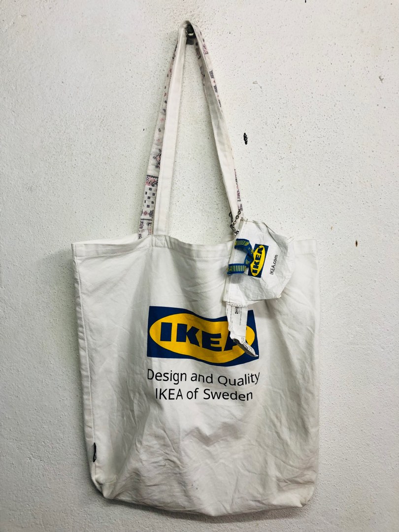 ikea tote bag atau shoulder bag, Women's Fashion, Bags & Wallets, Tote ...