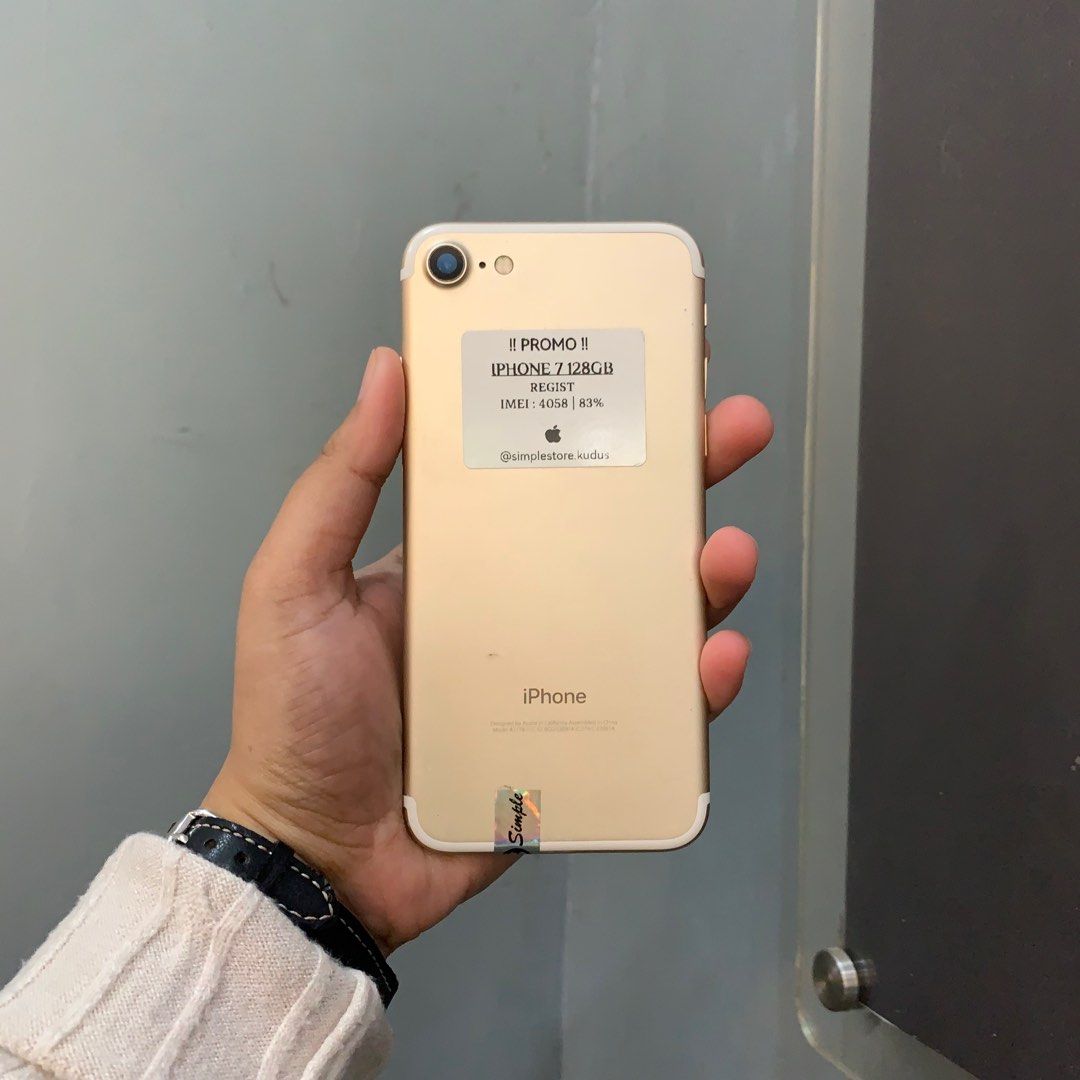 iphone 7 128gb all terdaftar fullset no minus, Telepon Seluler & Tablet ...