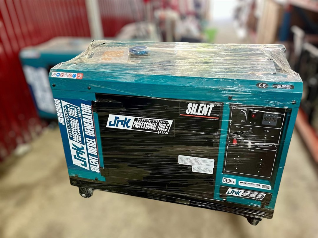 JRK PROFESSIONAL TOOLS SILENT DIESEL GENERATOR, Commercial & Industrial ...