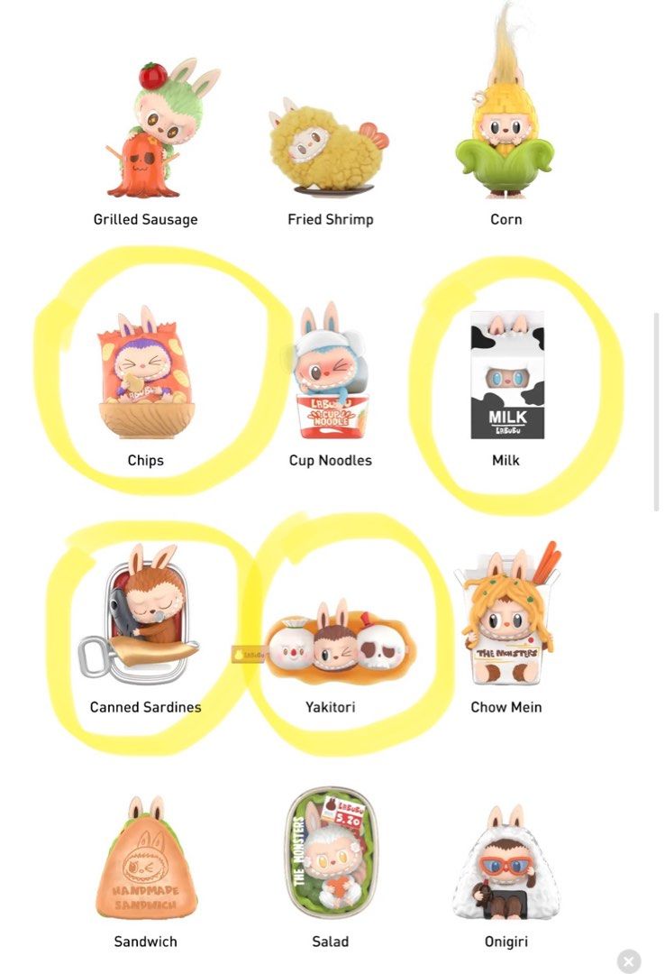 PopMart - Labubu The Monsters Wacky Mart (Sardines & Milk), Hobbies ...