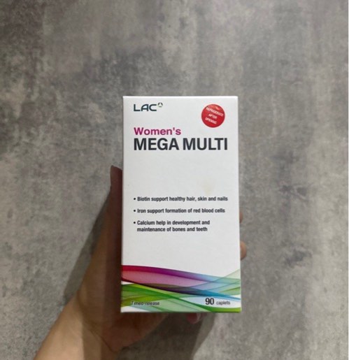 LAC women's mega multi vitamin, Health & Nutrition, Health Supplements ...