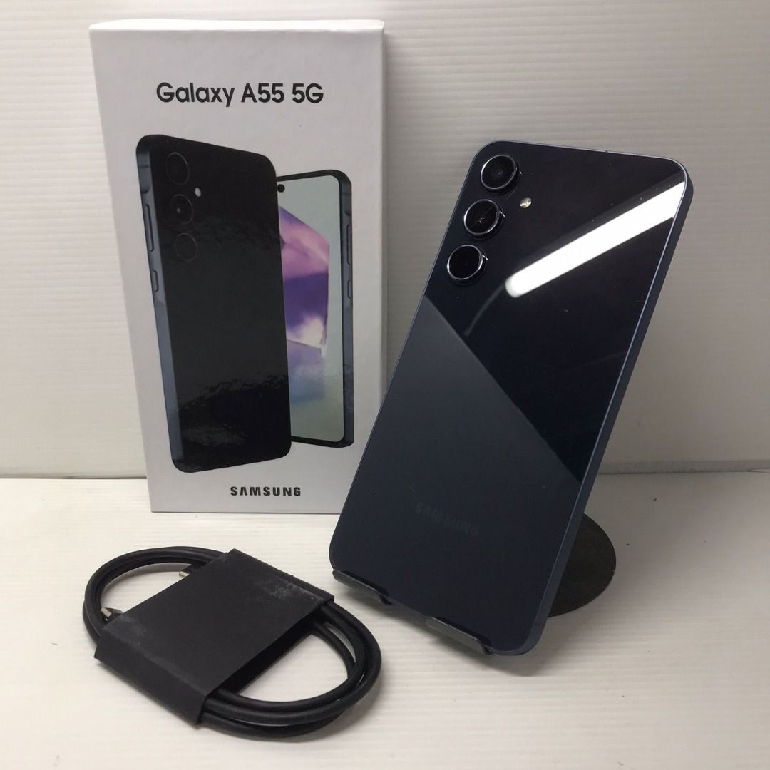 LIKE NEW! FULLSET SAMSUNG GALAXY A55 5G 12/256 BLACK NO MINUS EX SEIN ...