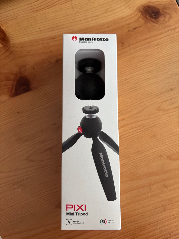 Manfrotto Pixi Mini Tripod, 攝影器材, 攝影配件, 腳架 - Carousell