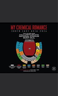 Ticket standing MCR (31/4), Tickets & Vouchers, Event Tickets on Carousell