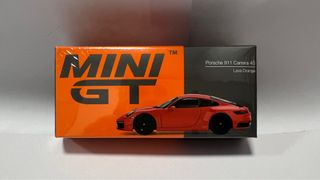 Mini GT (412) 1/64 Porsche 911 Targa 4S Gentian Blue Metallic, 興趣及遊戲 ...