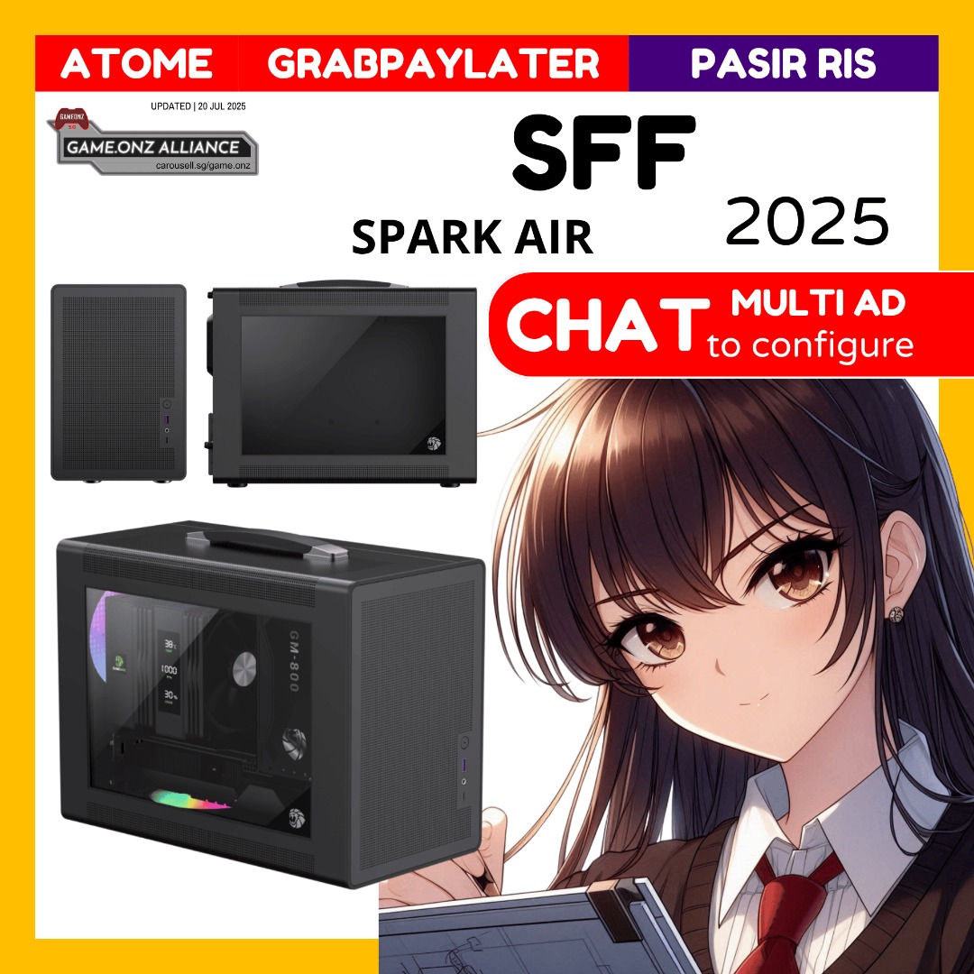 #MSPA | SPARK AIR SFF GAMING PC WORK OFFICE PC BUILDS 2025 by Gamemax ...