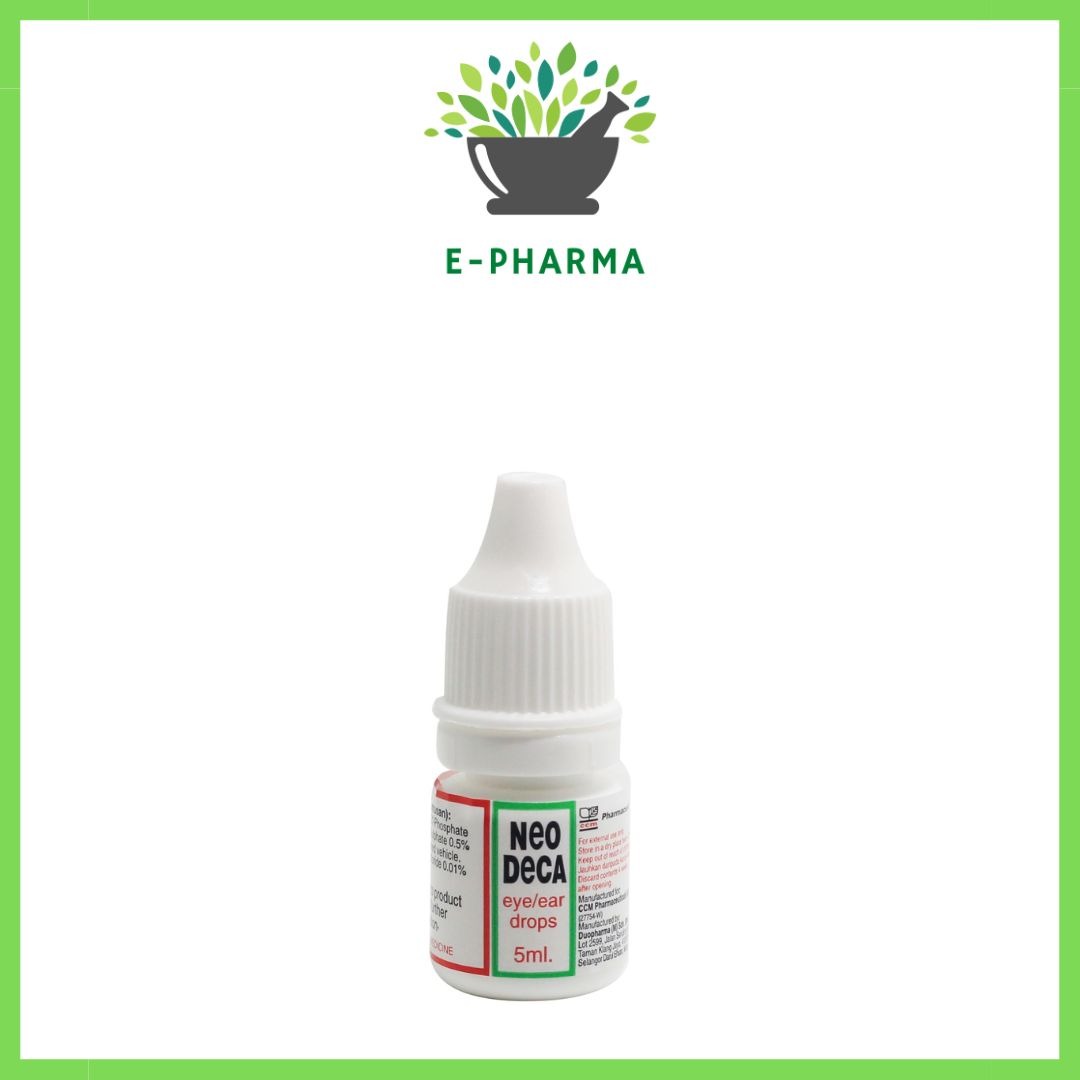 NEO DECA eye/ear drops 5ml, Beauty & Personal Care, Bath & Body, Body ...