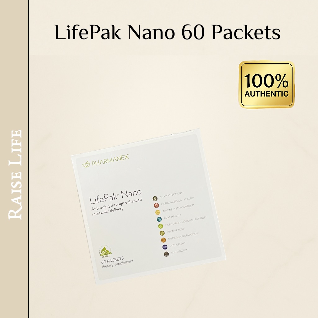 美國Nuskin Lifepak Nano 成人納米如沛 60 packs Nu Skin, 健康及營養食用品, 健康補充品, 健康補充品 ...